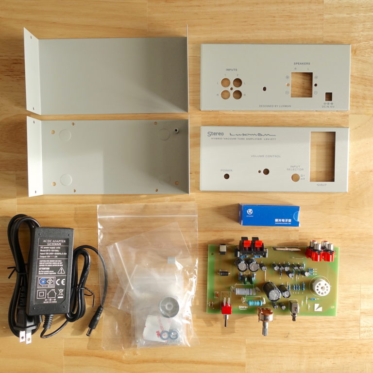 ラックスマン製 真空管ハイブリッドプリメインアンプ・キット「LXV-OT7」を購入しました。 - LIFE-LABO
